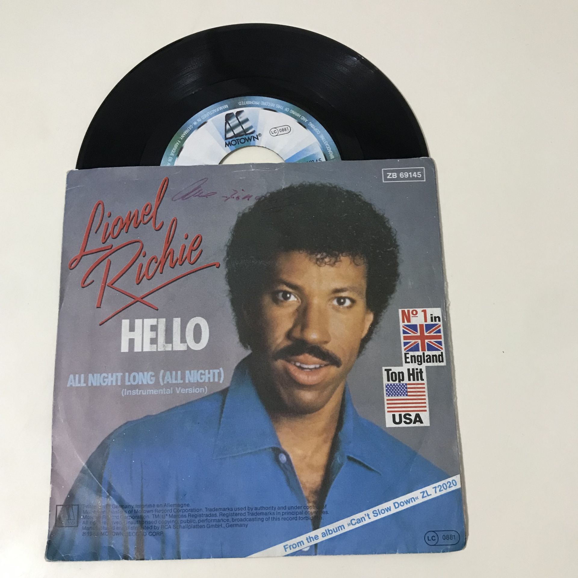 Lionel Richie – Hello Plak, CD, DVD Satın Al