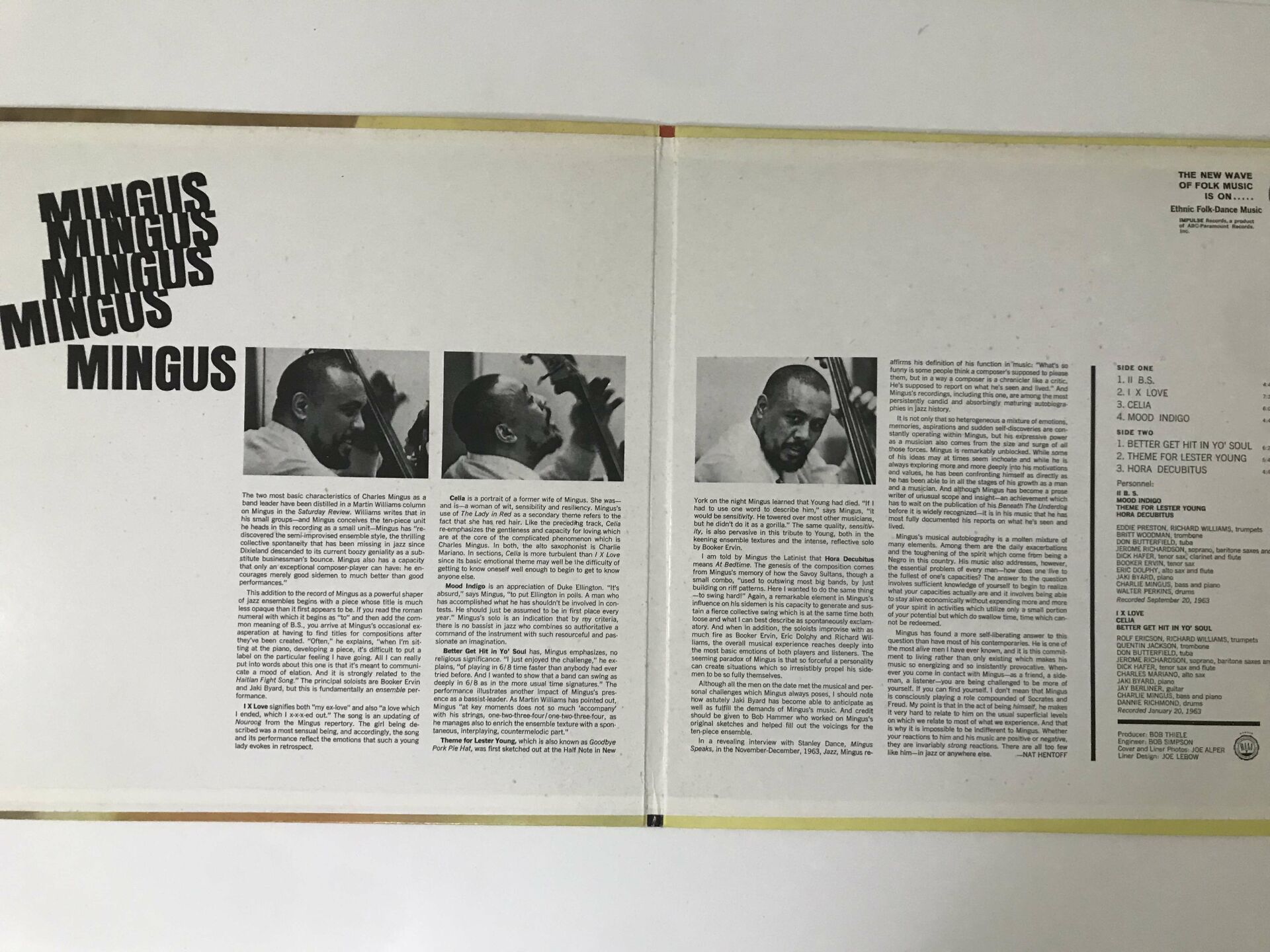 Charles Mingus – Mingus Mingus Mingus Mingus Mingus Plak, CD, DVD Satın Al