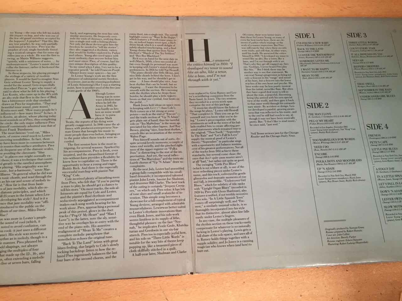 Lester Young ‎– Lester Swings 2 LP Plak, CD, DVD Satın Al