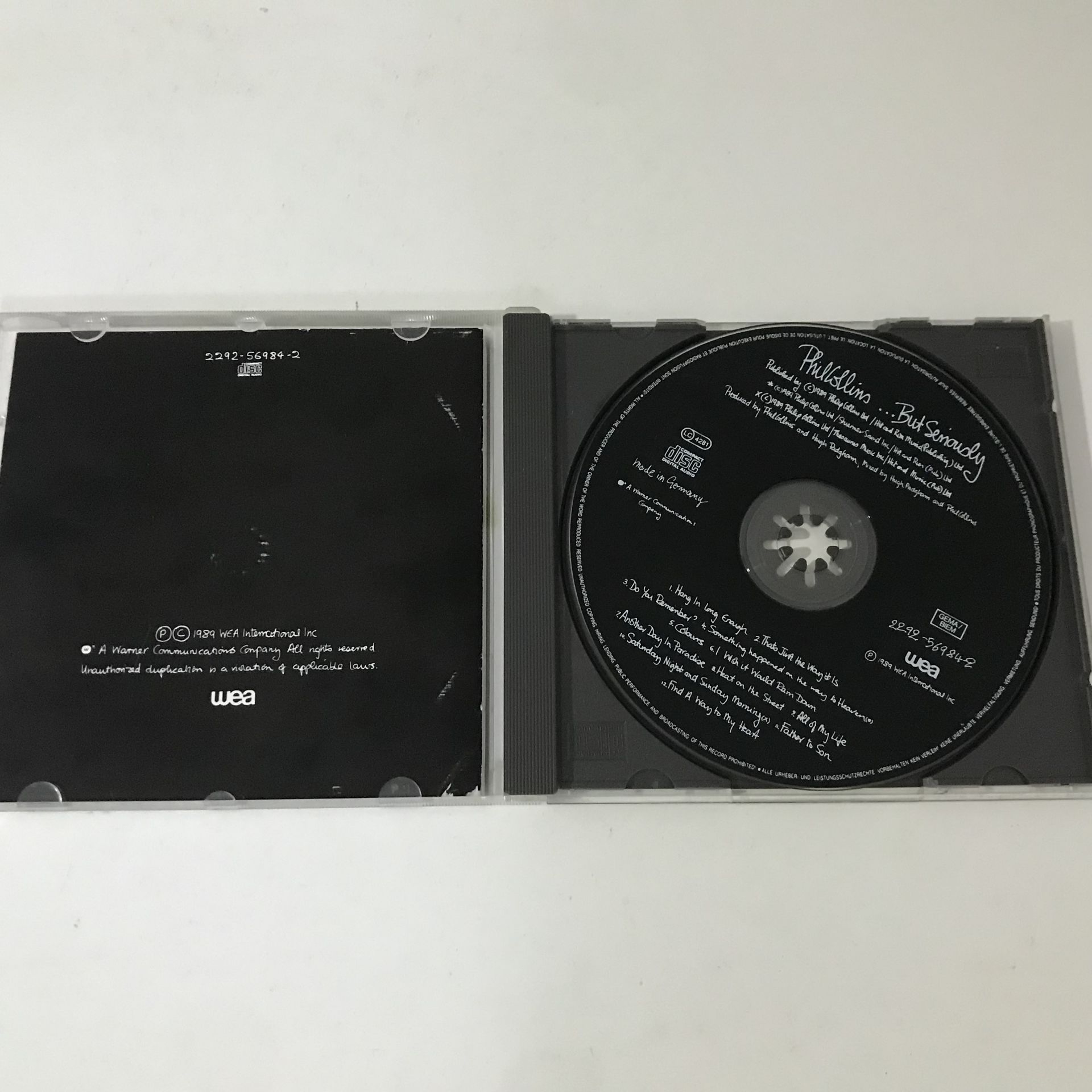 Phil Collins – ...But Seriously Plak, CD, DVD Satın Al