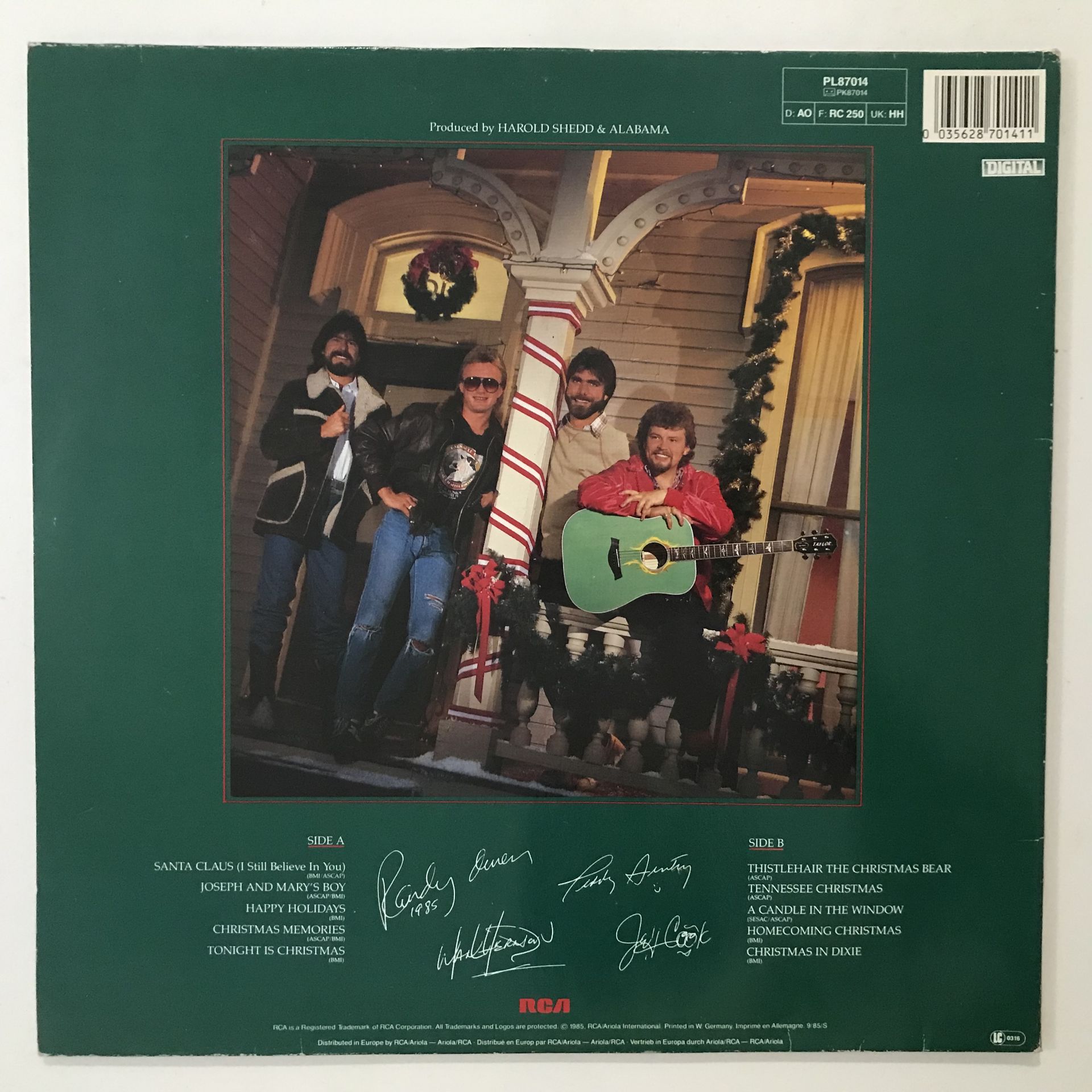 Alabama – Christmas Plak, CD, DVD Satın Al