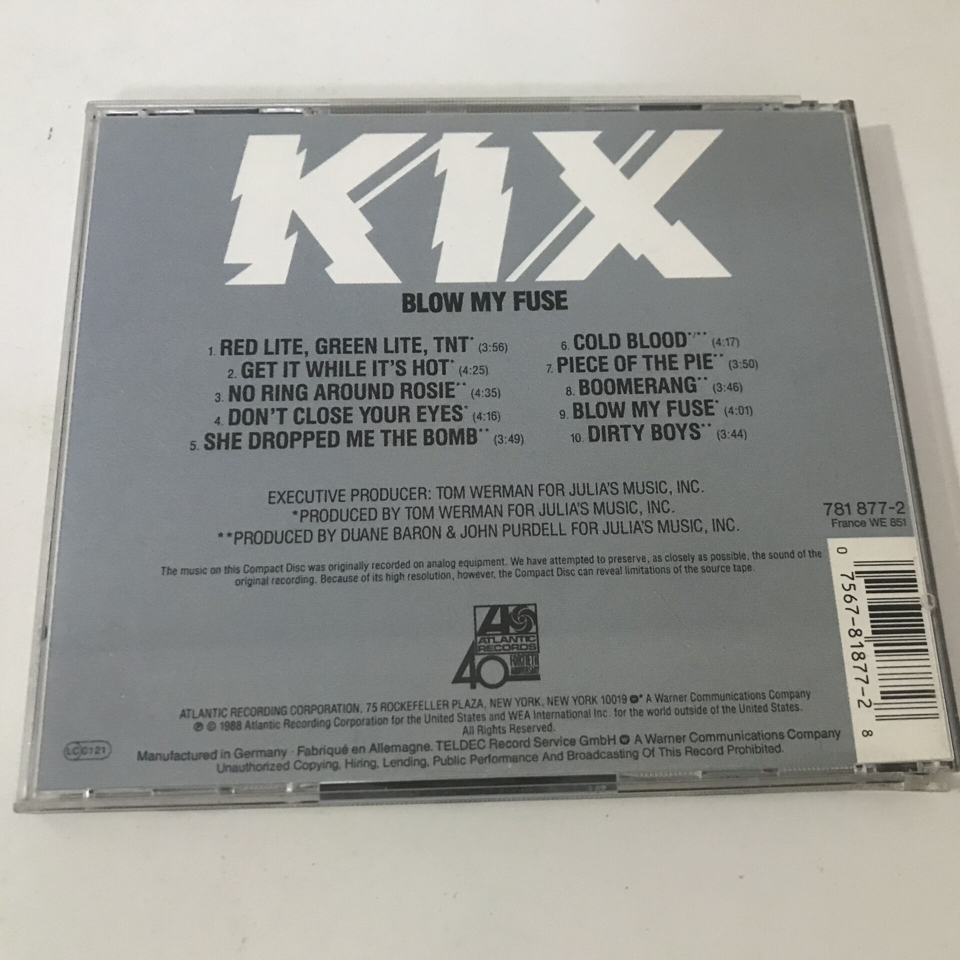 Kix – Blow My Fuse Plak, CD, DVD Satın Al