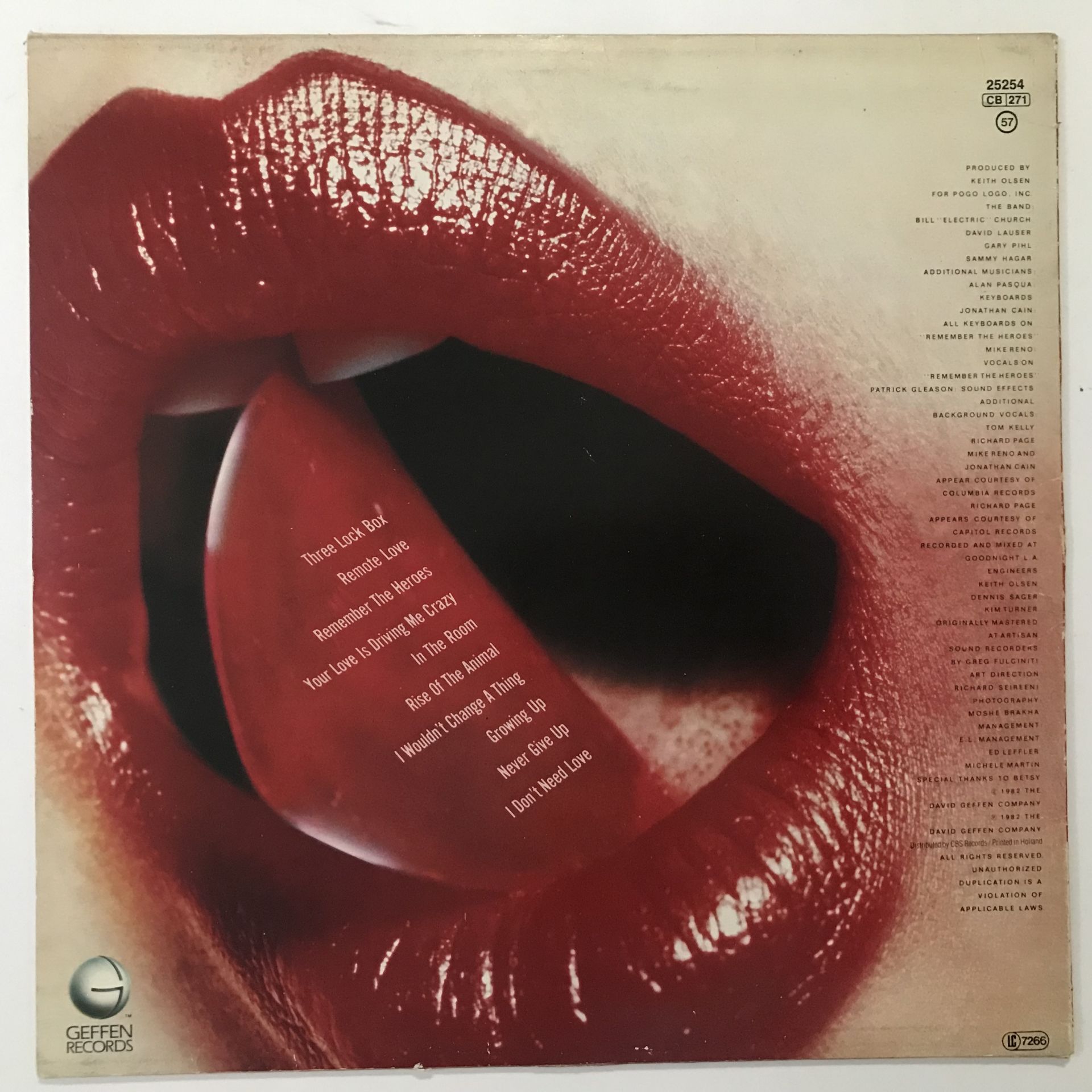 Sammy Hagar – Three Lock Box Plak, CD, DVD Satın Al