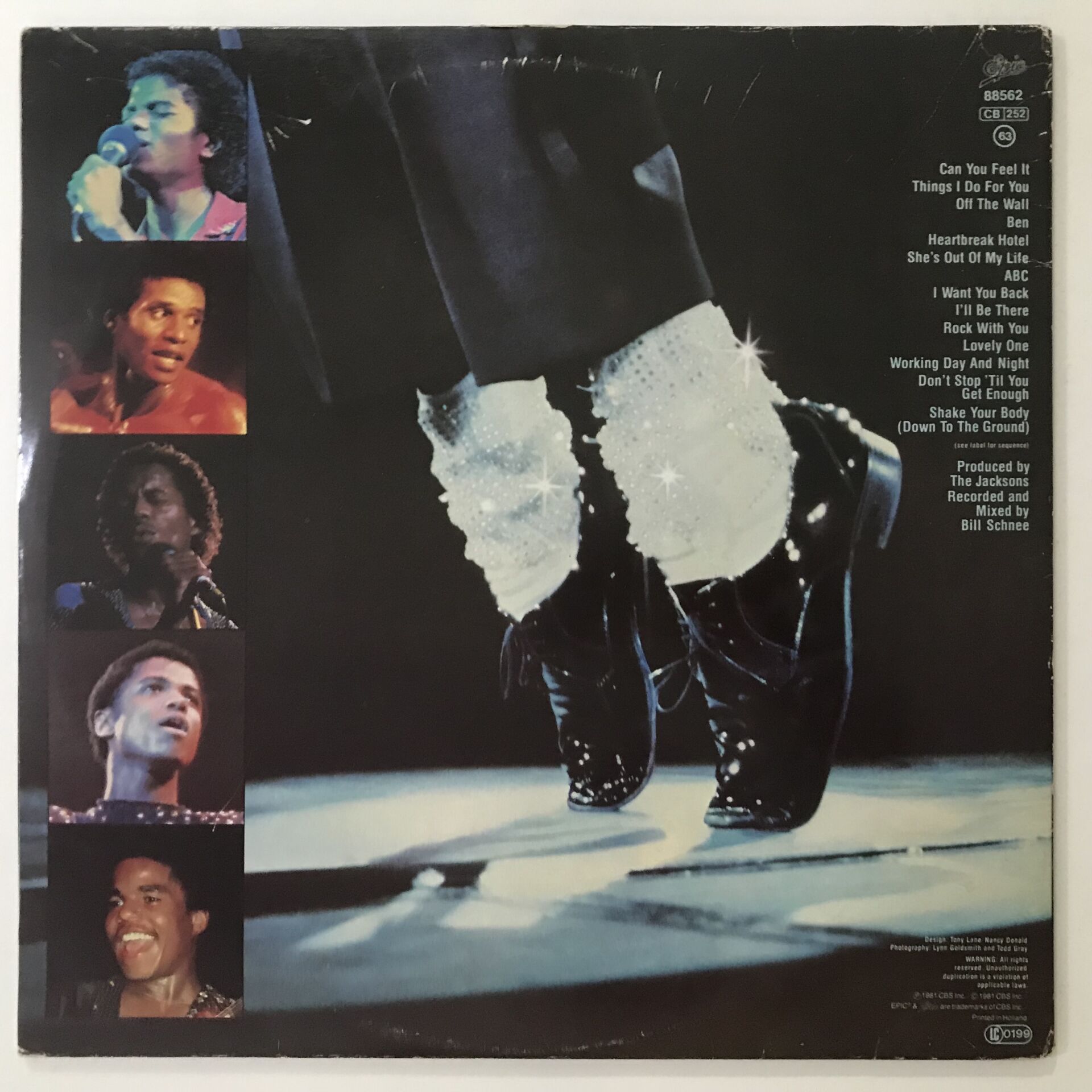 The Jacksons – Live 2 LP Plak, CD, DVD Satın Al