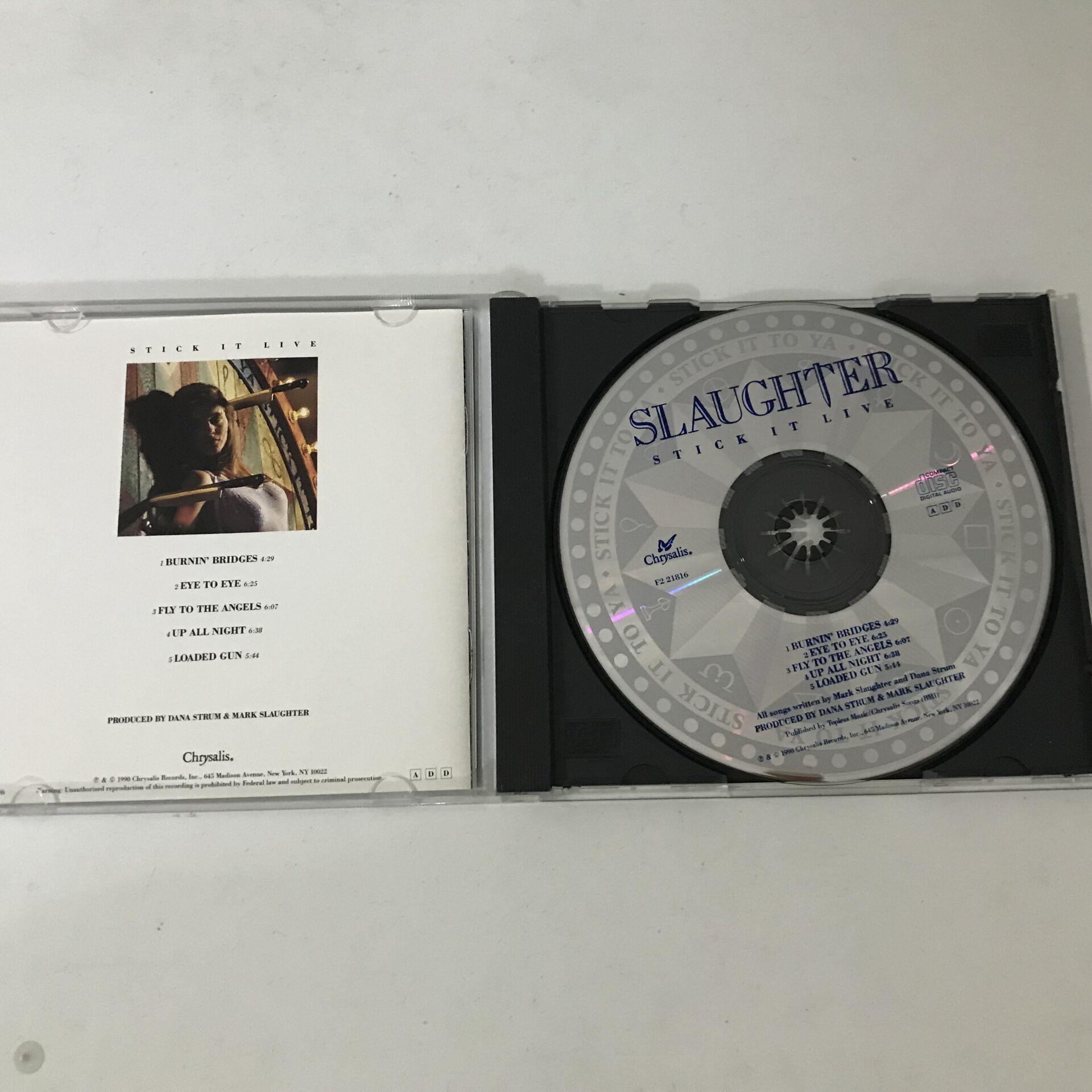 Slaughter – Stick It Live Plak, CD, DVD Satın Al