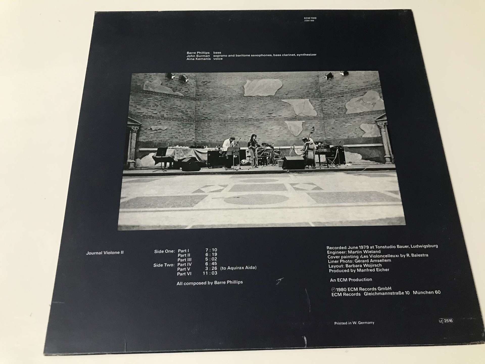 Barre Phillips – Journal Violone II Plak, CD, DVD Satın Al