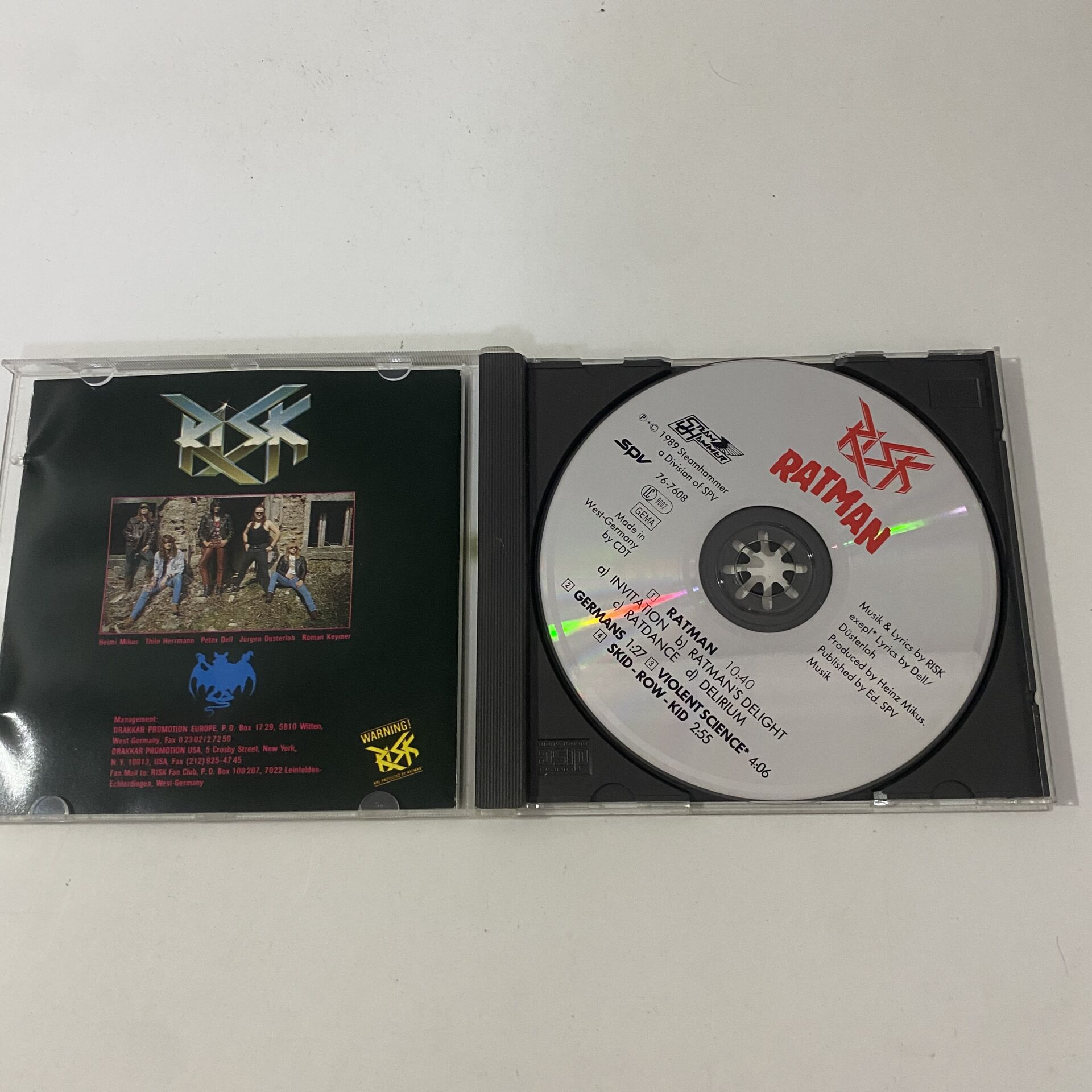 Risk – Ratman Plak, CD, DVD Satın Al