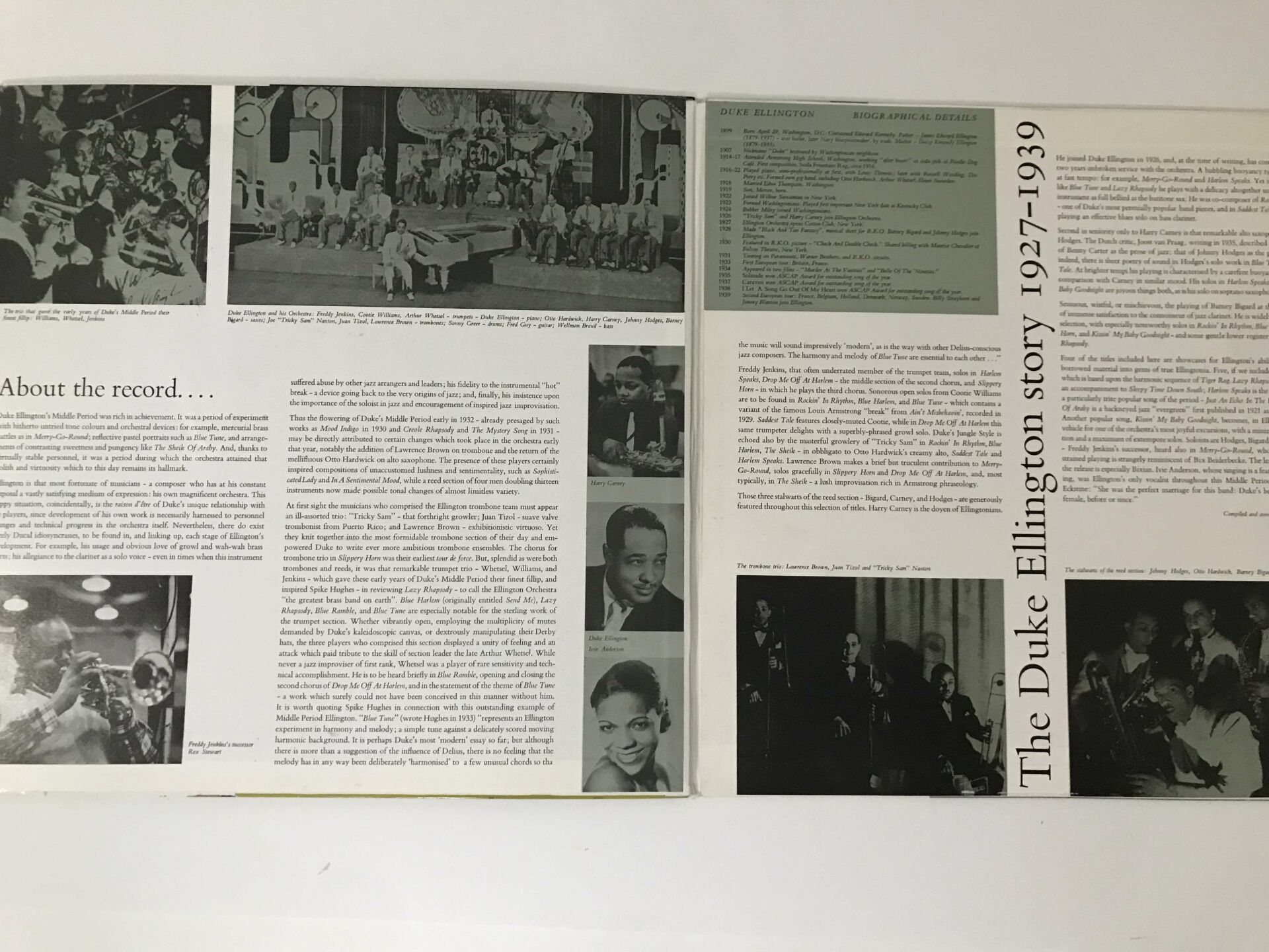 Duke Ellington – The Duke Ellington Story Volume 2 (1927-1939) Plak, CD ...