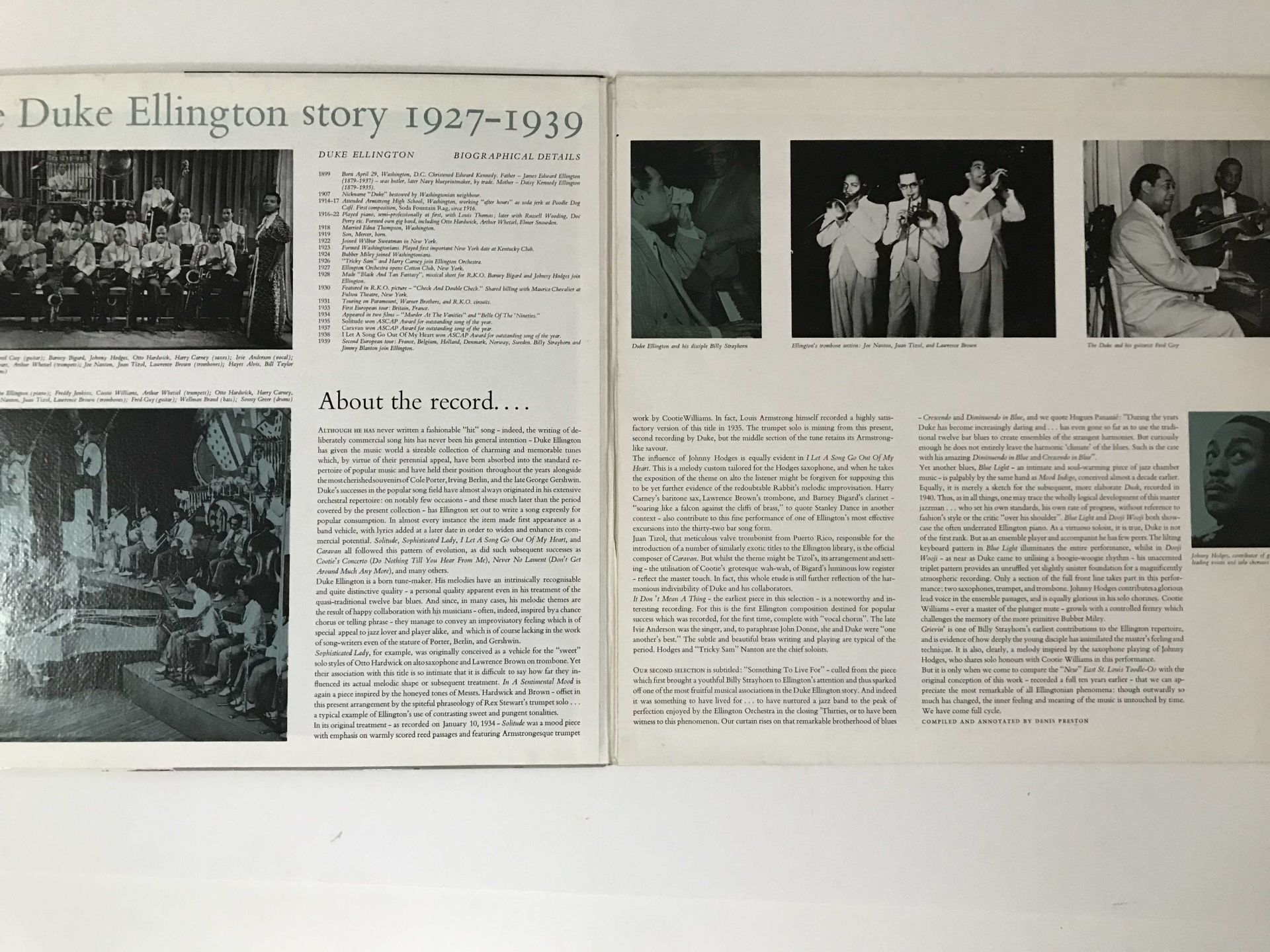 Duke Ellington – The Duke Ellington Story - Volume 3 (1927-1939) Plak ...