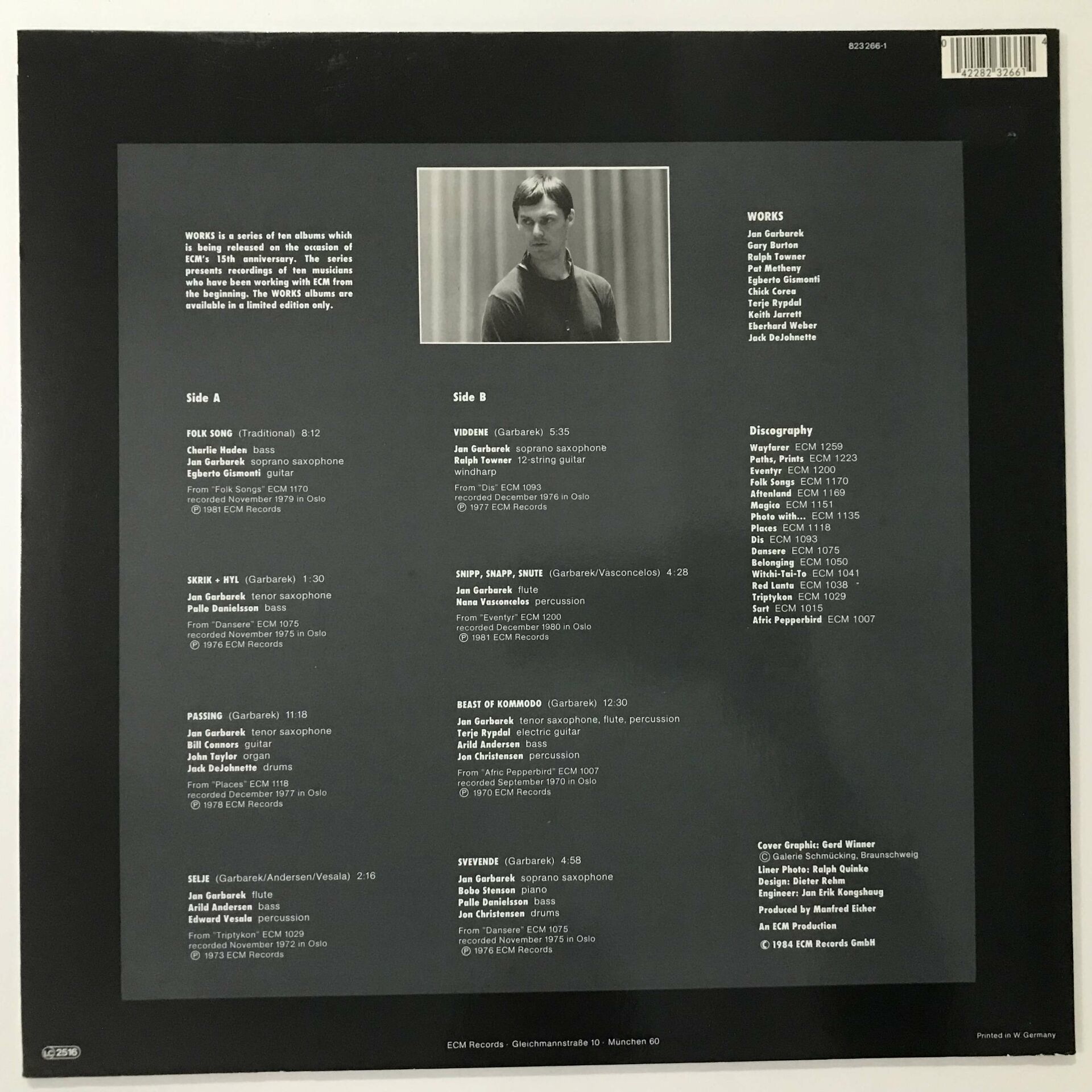 Jan Garbarek – Works Plak, CD, DVD Satın Al