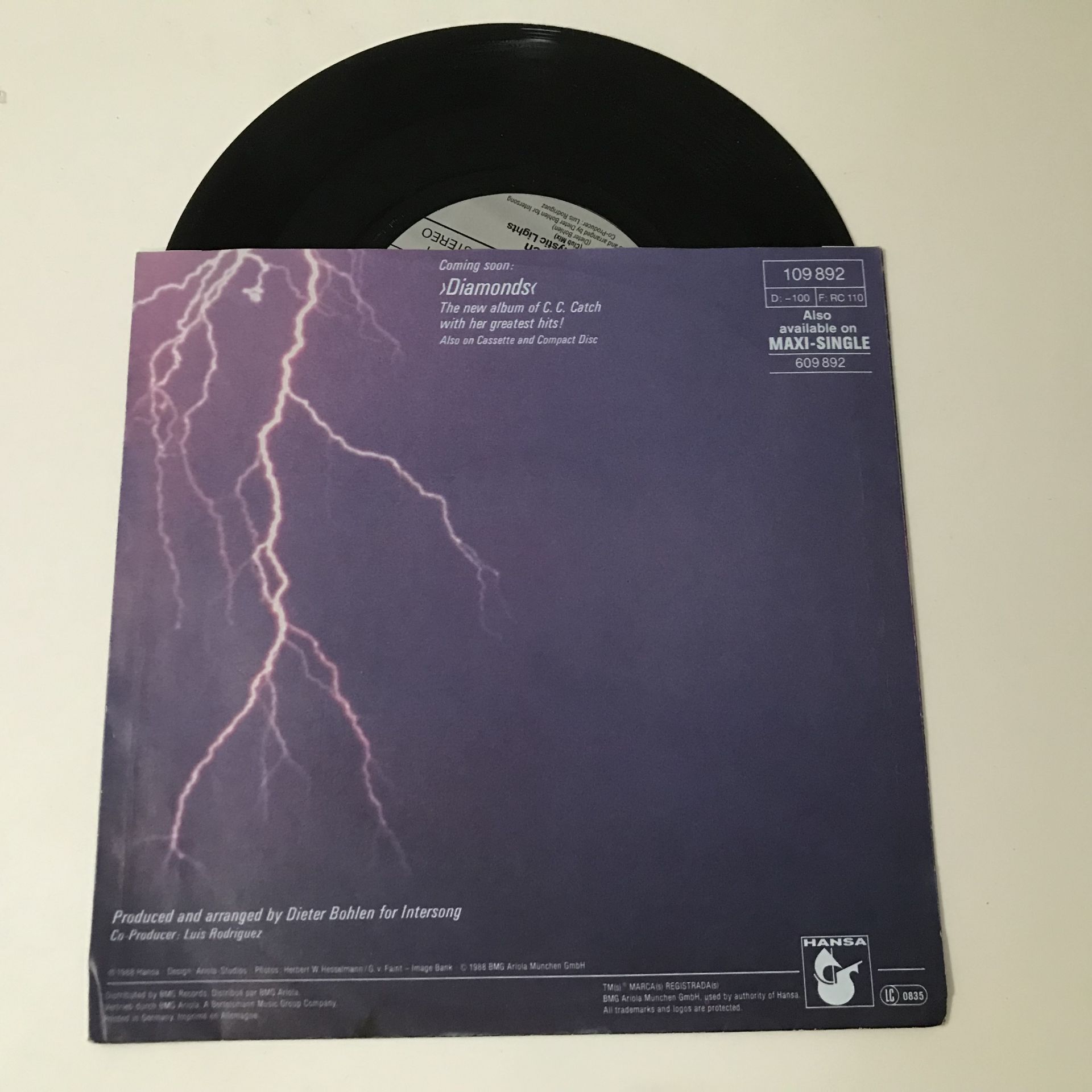 C.C. Catch – House Of Mystic Lights Plak, CD, DVD Satın Al