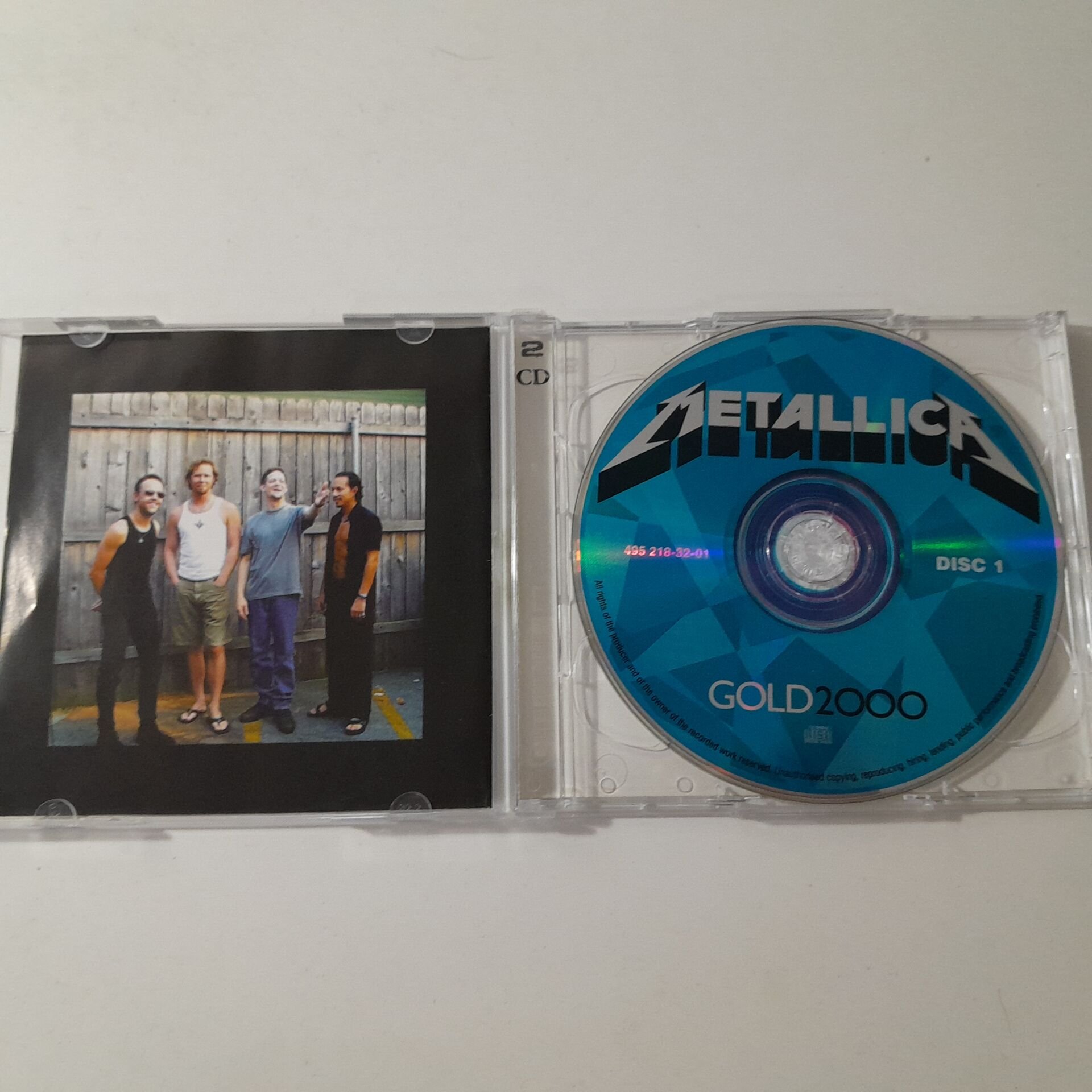 Metallica – Gold 2000 2 CD Plak, CD, DVD Satın Al