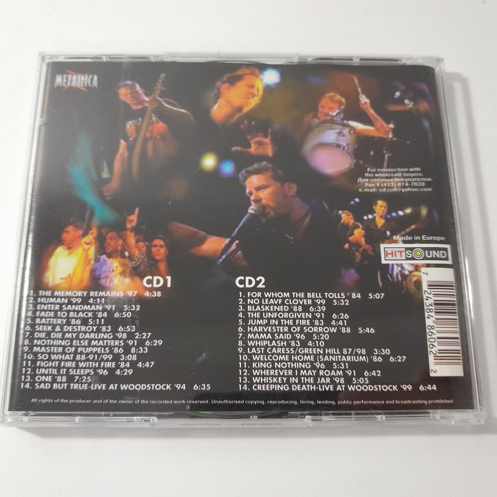 Metallica – Gold 2000 2 CD Plak, CD, DVD Satın Al