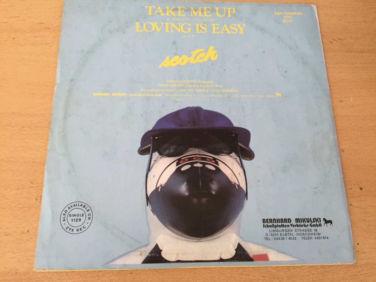 Scotch ‎– Take Me Up (Long Remix Version) Plak, CD, DVD Satın Al
