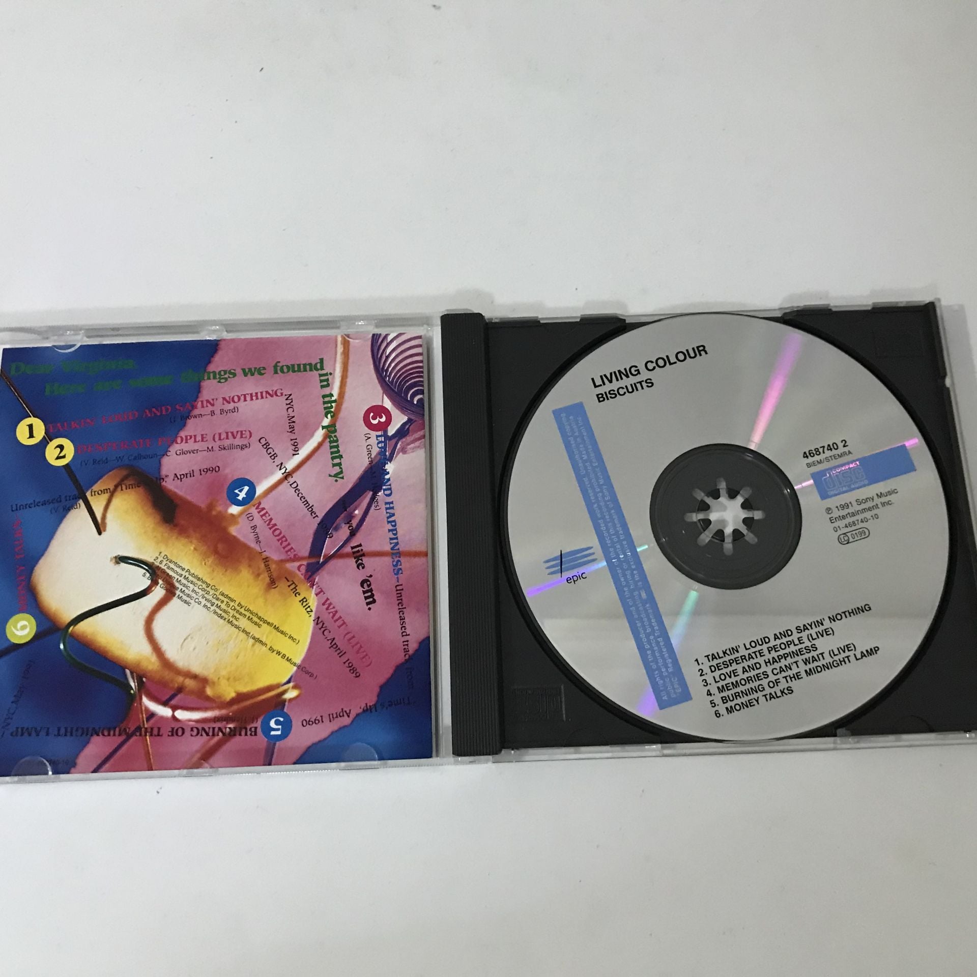 Living Colour – Biscuits EP Plak, CD, DVD Satın Al