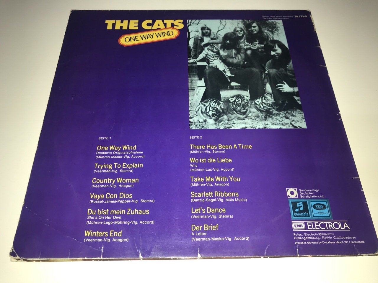The Cats ‎– One Way Wind Plak, CD, DVD Satın Al