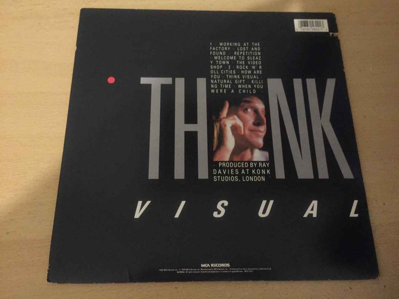 The Kinks ‎– Think Visual Plak, CD, DVD Satın Al