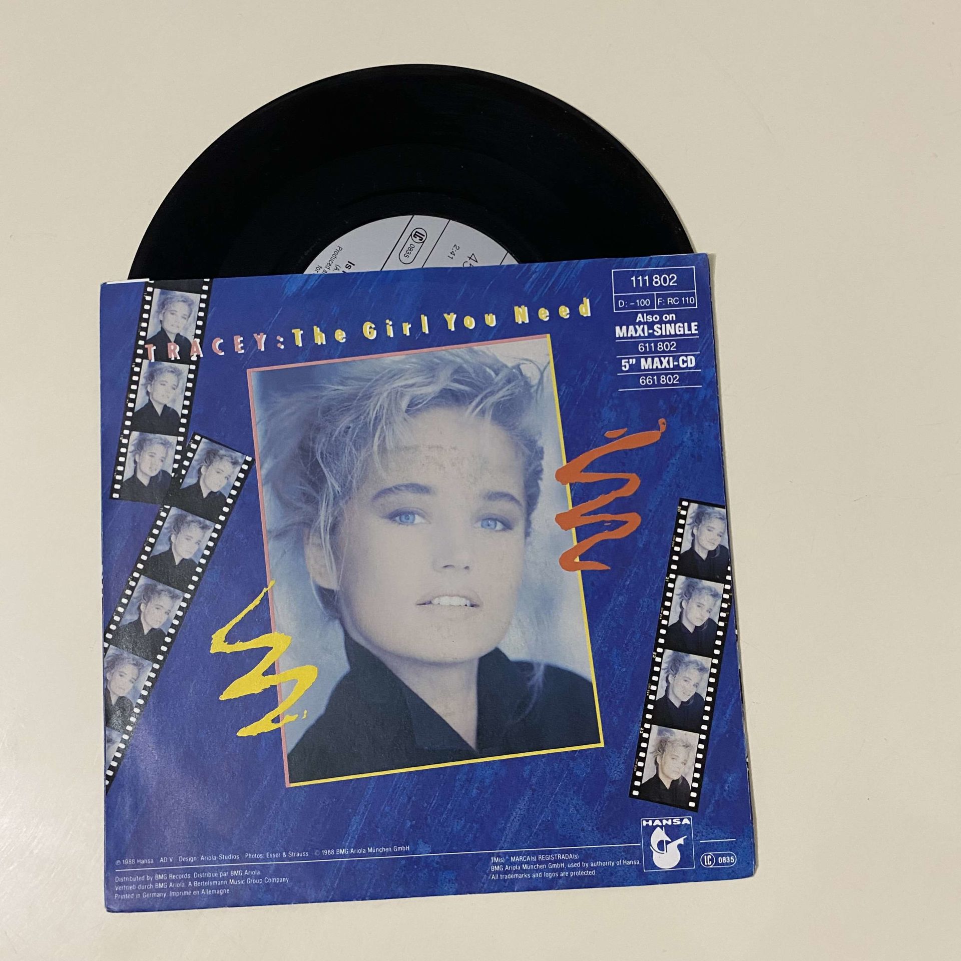 Tracey – The Girl You Need Plak, CD, DVD Satın Al