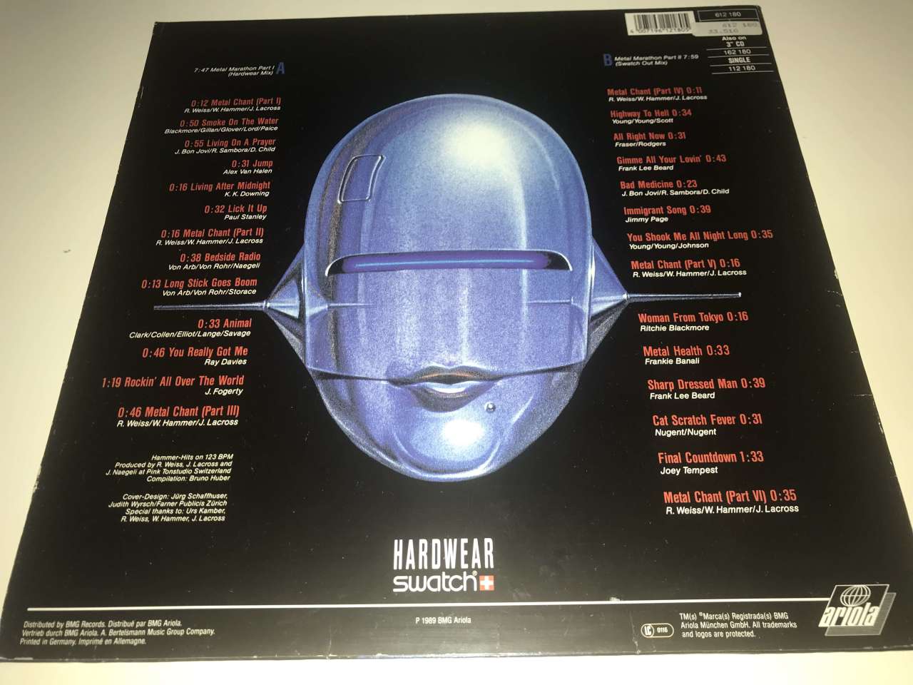 The Heavy's* ‎– Metal Marathon Plak, CD, DVD Satın Al