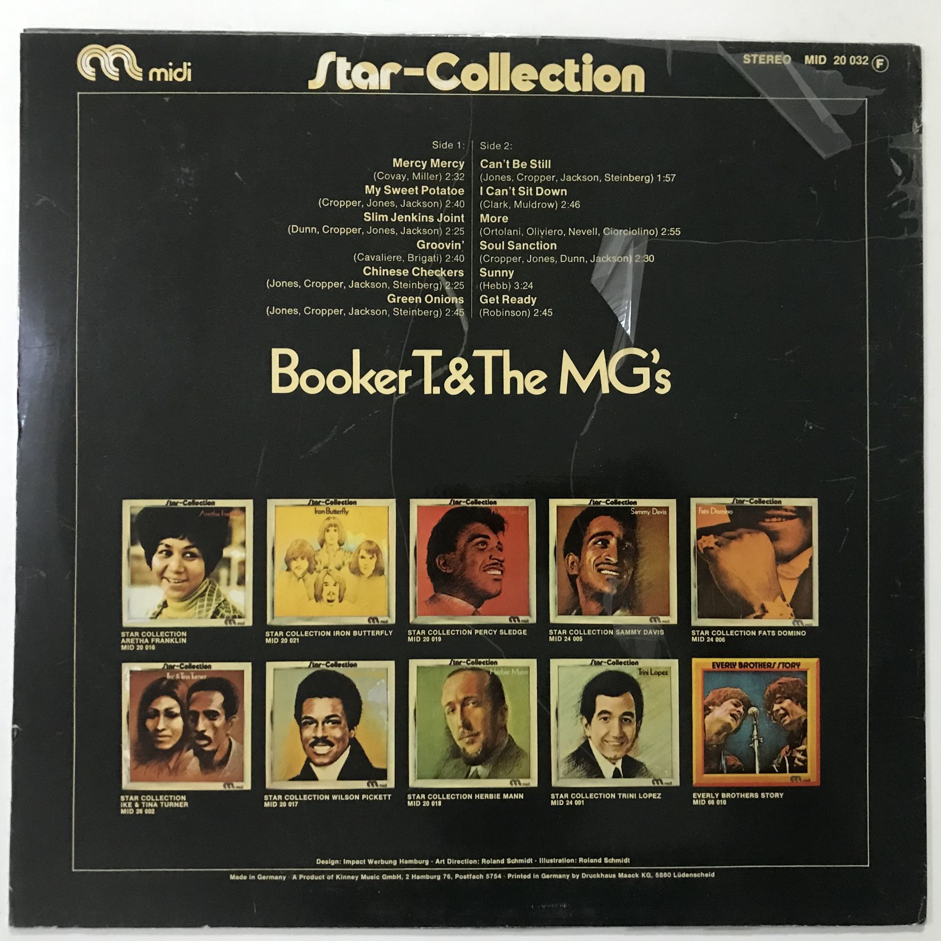 Booker T. & The MG's – Star-Collection Plak, CD, DVD Satın Al