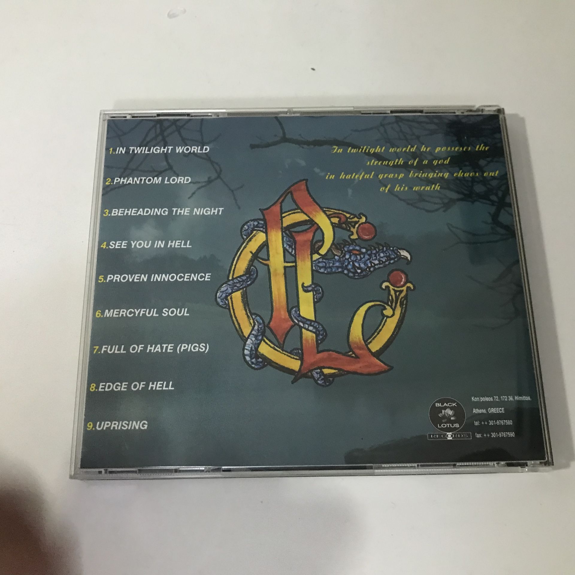 Phantom Lord – In Twilight World Plak, CD, DVD Satın Al