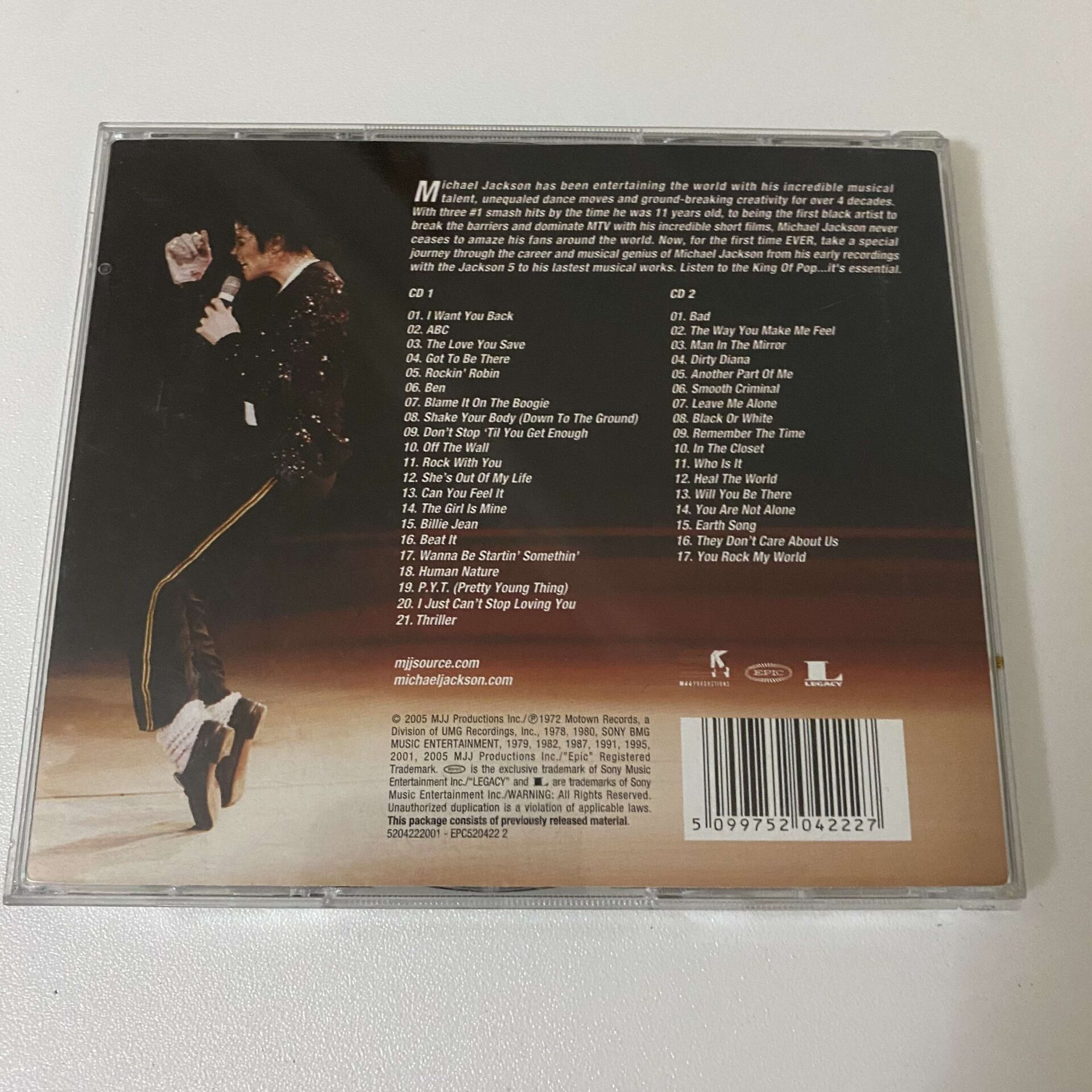 Michael Jackson ‎– The Essential Michael Jackson 2 CD Plak, CD, DVD Satın Al